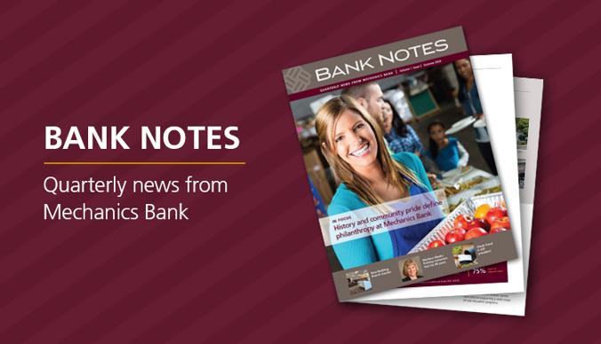 Banking Perspectives - Mechanics Bank | Mechanics Bank